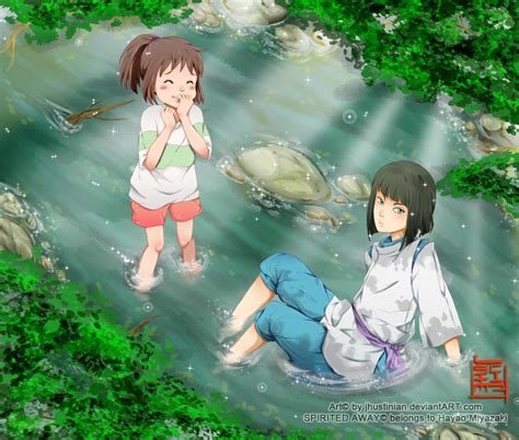 Chihiro And Haku Spirited Away Fan Art 38861476 Fanpop