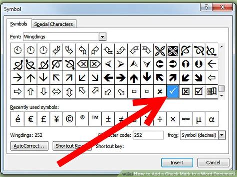 How To Insert Check Mark In Word Shortcut How To Insert A Checkbox In