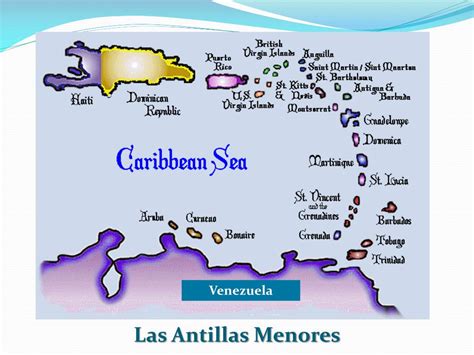 PPT Geografía de las Antillas PowerPoint Presentation free download
