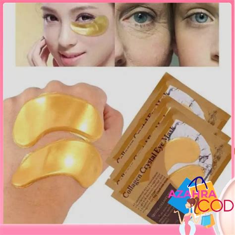Jual AZAHRA Masker Mata Collagen Collagen Crystal Eye Mask Masker