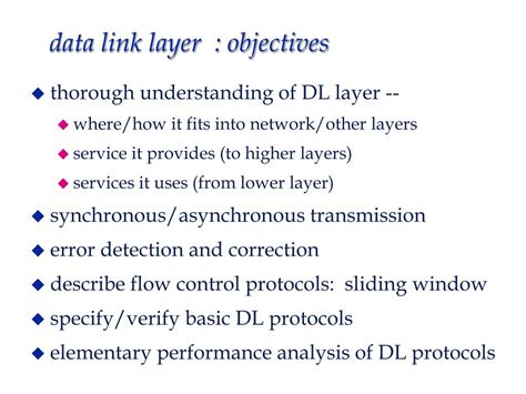 PPT CS3502 Data And Computer Networks DATA LINK LAYER 1 PowerPoint