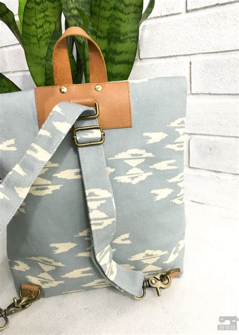 Abbey Convertible Backpack DIY Sewing Pattern Love You Sew