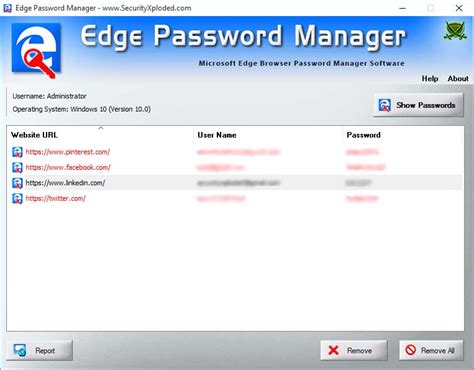 Manage Saved Passwords In Microsoft Edge In Windows