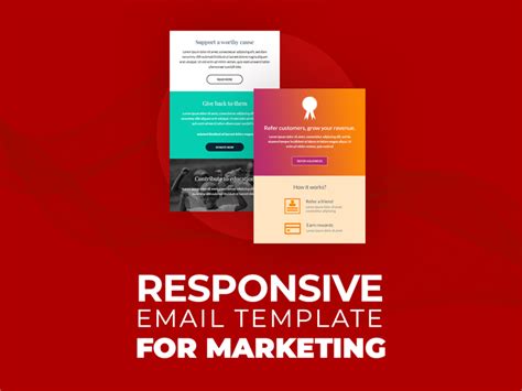 A Custom Responsive Email Marketing Template Upwork