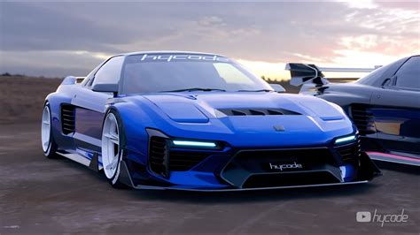 Honda Nsx Custom Wide Body Kit By Hycade