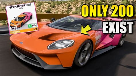 How To Get The Rarest Car In Forza Horizon Youtube