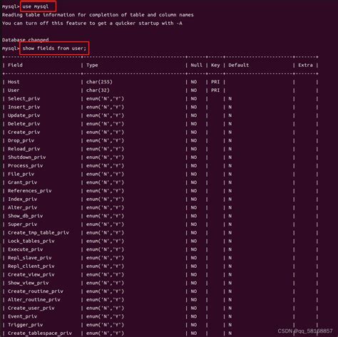 linux ubuntu环境下 mysql数据库基础操作汇总2（保姆级） 数据库登录与密码设置修改忘记密码重置和用户创建用户删除 ubuntu mysql 设置密码 csdn博客