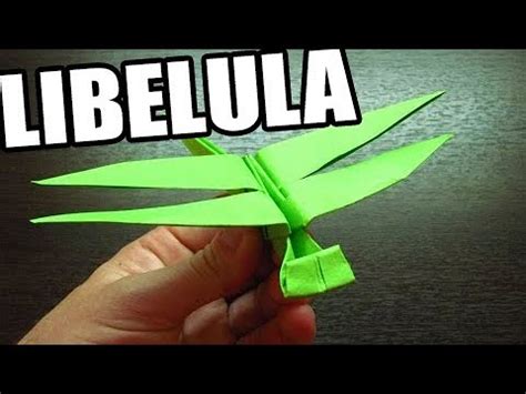 Como Hacer Una LIBELULA Super Cool Origamis De Papel Paso A Paso Muy
