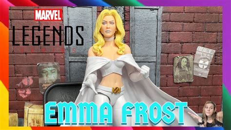 Hasbro Marvel Legends Astonishing X Men Emma Frost Unboxing YouTube