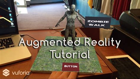 How To Augmented Reality App Tutorial Virtual Buttons With Unity And