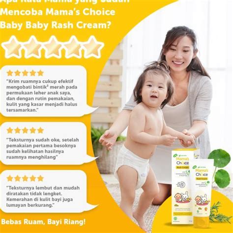 Jual Mama S Choice Baby Rash Cream 50 Gr Krim Penghilang Ruam Pada