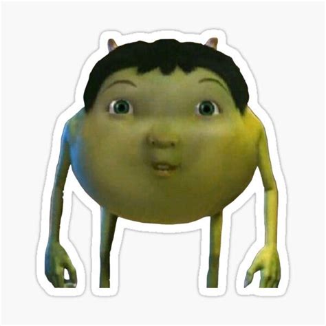 Baby Mike Wazowski Baby Stickers Weird Images Ice Age Baby Alive
