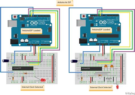 programming the attiny85 attiny84 and atmega328p arduino as isp 9 steps with pictures