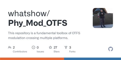 Phy Mod Otfs Readme Md At Main Whatshow Phy Mod Otfs Github