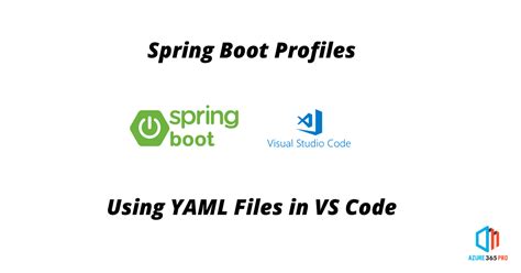 Spring Boot Profiles Using Application Yaml In Visual Studio Code