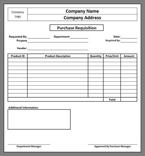 Ready To Use Purchase Order Template Msofficegeek