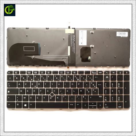 Clavier français rétroéclairé Azerty pour HP EliteBook 850 G3 850 G4