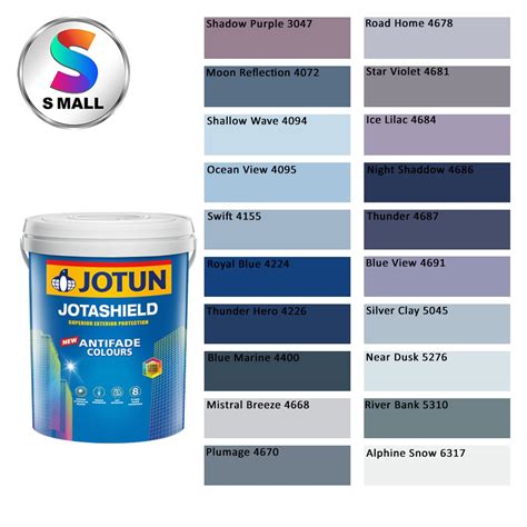 3047 6317 1L Jotun Jotashield Antifade Colours Exterior Paint Part 5
