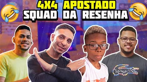 Amassamos Geral Nesse X Apostado Squad Da Resenha Jef O Racha