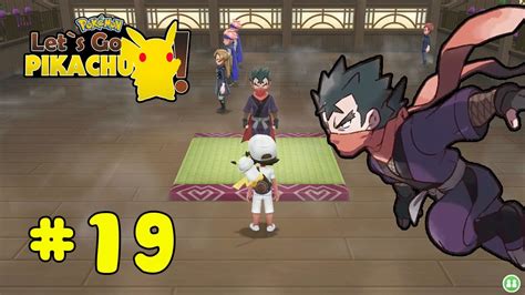 Pokemon Lets Go Pikachu And Eevee 19 Đấu Gym Leader Koga YouTube