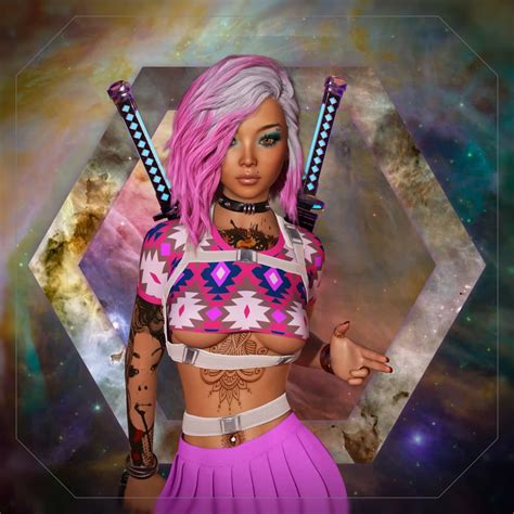 Cyber Girl Metaverse Nft Calendar