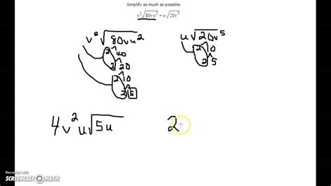 simplifying a sum or difference of radical expressions multivariate youtube