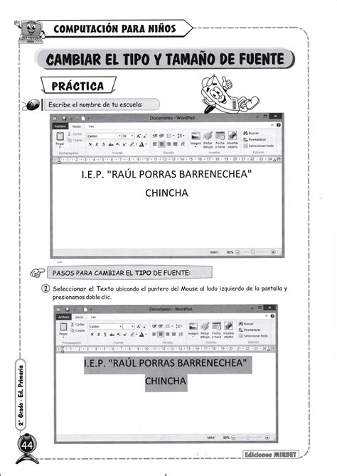 Cuaderno De Trabajo Computaci N Grado B Sico Ii Parte