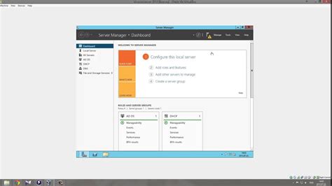 windows server 2012 installing active directory dhcp dns part3 youtube