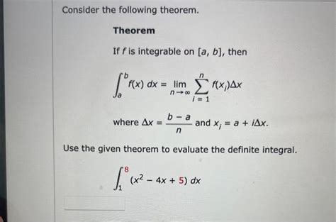 solved consider the following theorem theorem if f is