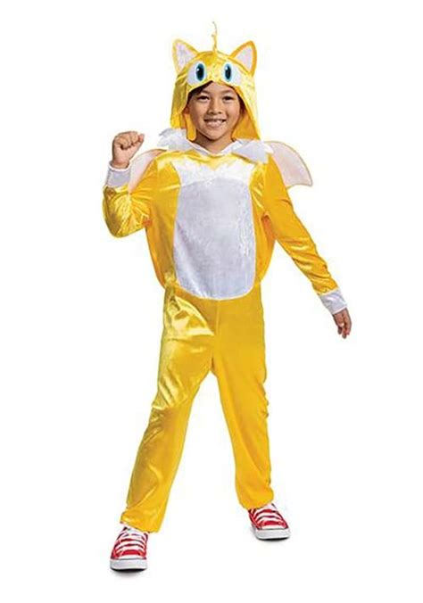 Sonic Kid S Classic Tails Movie Costume Sonic Costumes