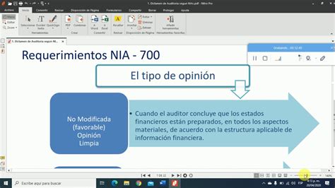Informes Del Auditor NIA 700 YouTube