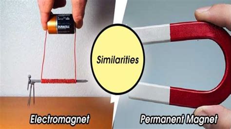 Similarities Between Permanent Magnet And Electromagnet YouTube