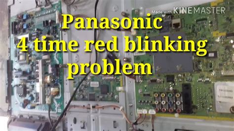 How To Fix Flashing Red Light On Panasonic Tv Screen Homeminimalisite