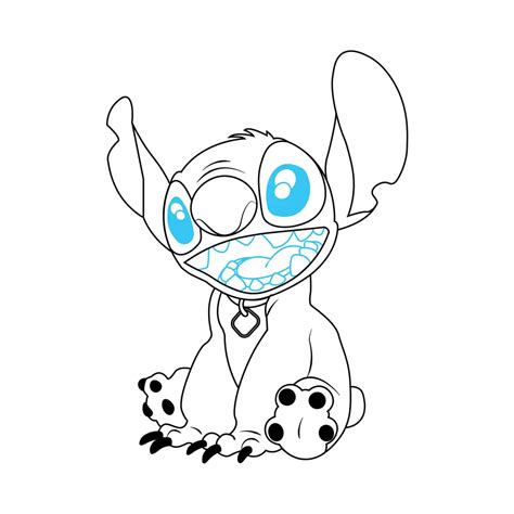 Easy To Draw Lilo And Stitch