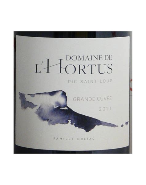 Pic Saint Loup Domaine De L Hortus Grande Cuv E Magnum