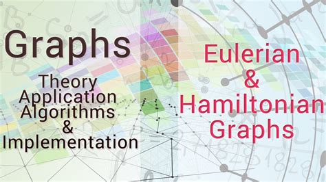 eulerian and hamiltonian graphs youtube