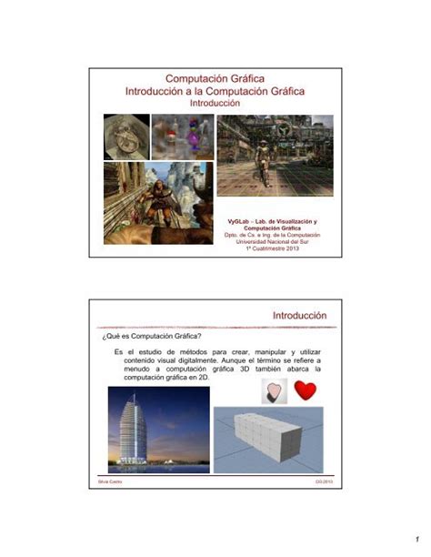 computación gráfica introducción a la computación gráfica
