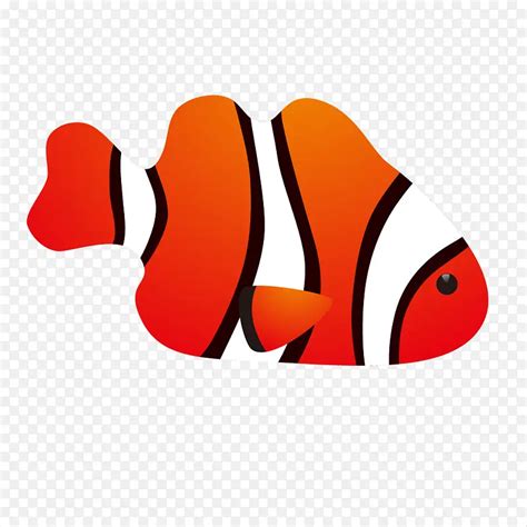 红色黑白色条纹卡通鱼PNG图片素材下载 图片编号qrmzvrpm 免抠素材网