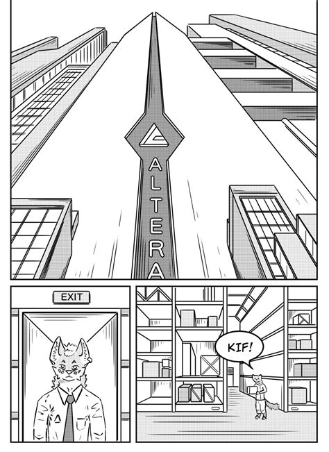 The Big Imageboard Tbib Absurd Res Ambiguous Gender Anthro Black And White Box Building City