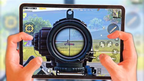 IPAD PRO 2020 PUBG HANDCAM 4 Finger Full Gyro Pubg Mobile YouTube