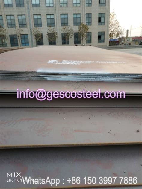 S355J0W Weathering Corten Steel Plate 6mm Thickness
