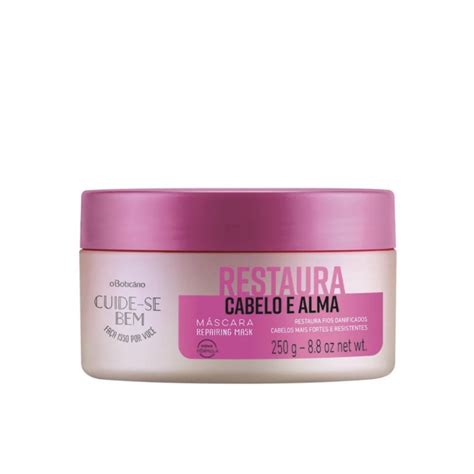 Mascara Restaura Cabelo E Alma Cuide Se Bem Boticario Shopee Brasil