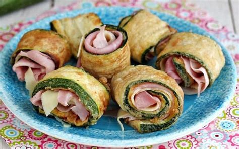 Rouleaux De Courgettes Frits Farcis Au Jambon Et Au Fromage Astuces