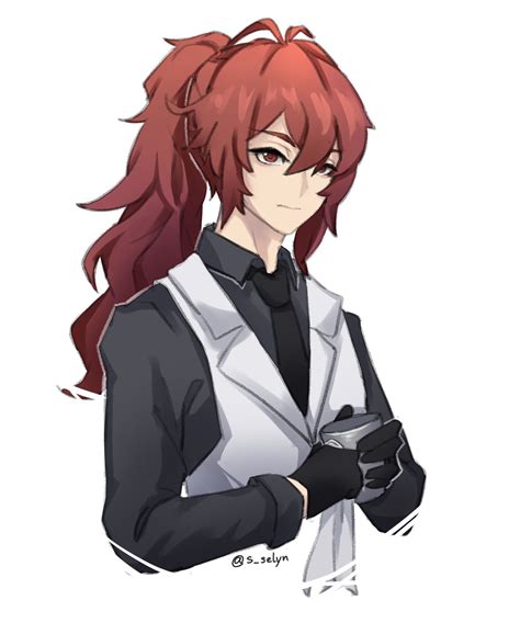 Diluc Ragnvindr Genshin Impact Image By S Selyn 3156780 Zerochan