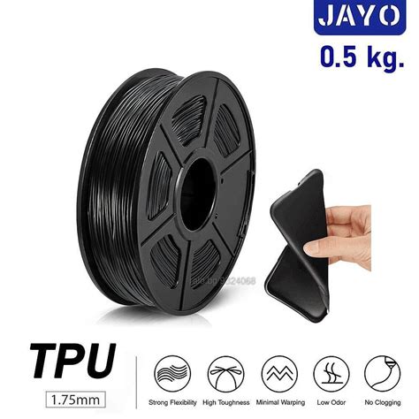 TPU Filament JAYO 1 75mm 0 5kg ROHS за FDM 3D Принтери Консумативи