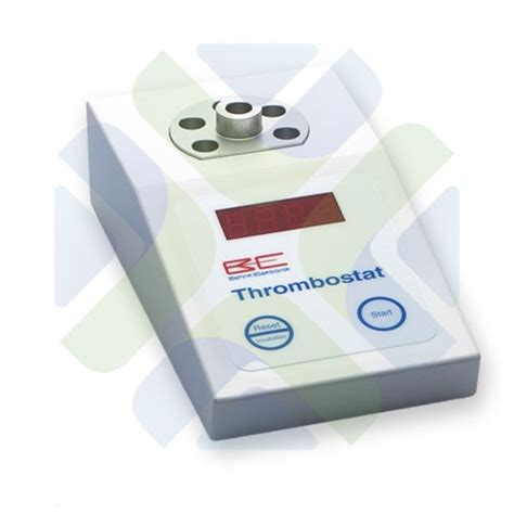 ANALIZADOR DE COAGULACIÓN SEMIAUTOMATIZADO THROMBOSTAT 1 CANAL