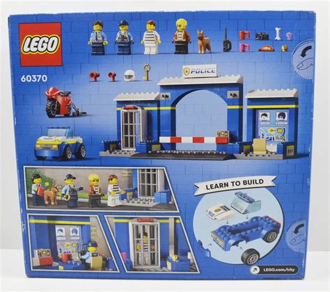 LEGO CITY 60370 POSTERUNEK POLICJI POŚCIG 4 City Loombard pl
