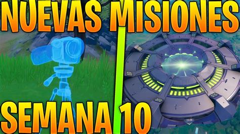 COMO HACER TODAS LAS NUEVAS MISIONES DE FORTNITE SEMANA 10 TEMPORADA 7