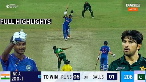 India A Vs Pakistan A Emerging Asia Cup Full Match Highlights Ind Vs