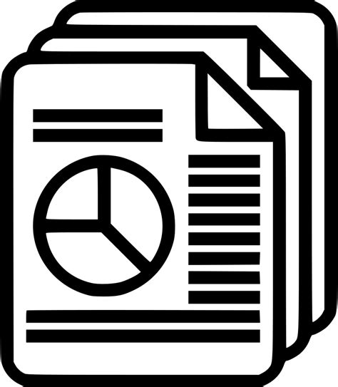 Summary Report Icon 43834 Free Icons Library